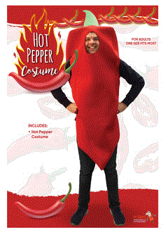Hot Pepper Costume — Red Fox Party Supplies