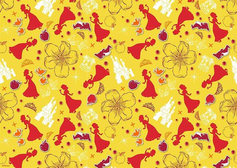 Disney Princess - Snow White Pattern Sheet A4 Edible Image — Red Fox ...