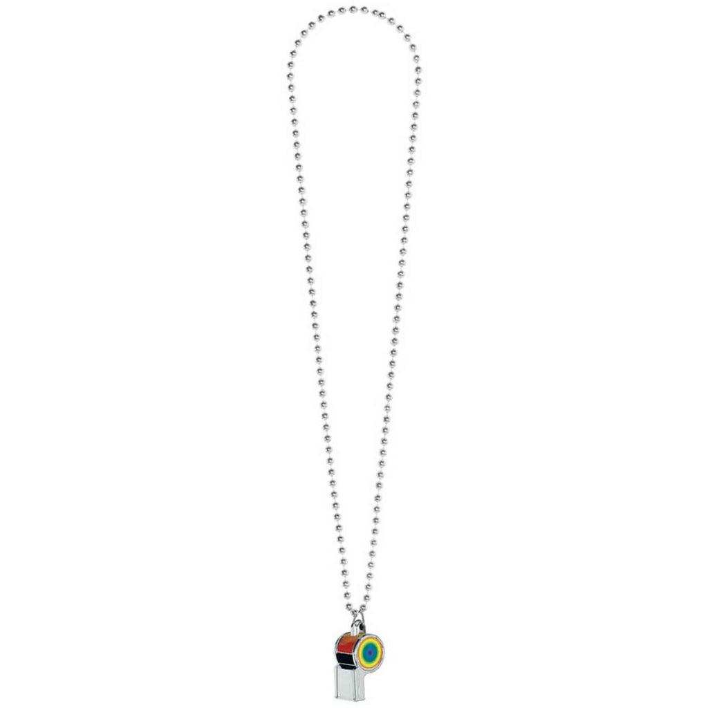 Rainbow Whistle On Chain — Red Fox Party Supplies