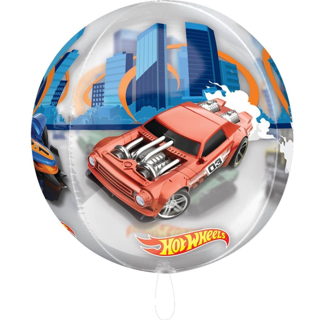 Anagram Hot Wheels Orb 16''/41cm — Red Fox Party Supplies