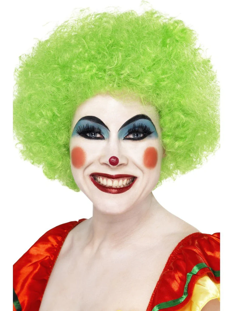 Green Crazy Clown Wig — Red Fox Party Supplies