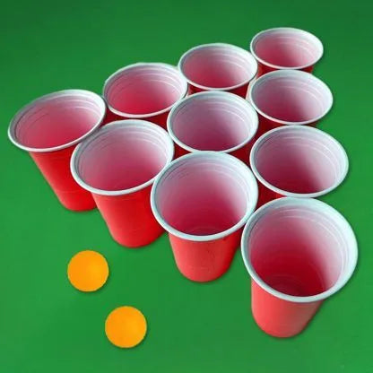 Beer Pong 12 Cups & 3 Balls — Red Fox Party Supplies
