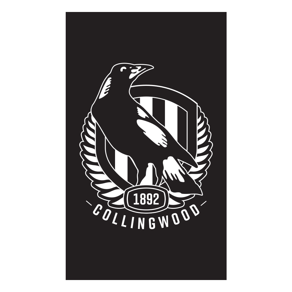 Collingwood Supporter Flag — Red Fox Party Supplies