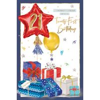 Congratulations On Your Twenty-First Birthday - Card — Red Fox Party ...