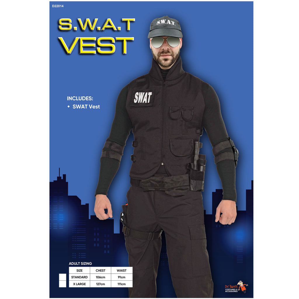 SWAT Vest Large — Red Fox Party Supplies