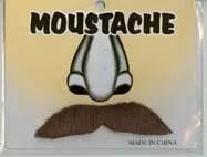 Brown Moustache — Red Fox Party Supplies