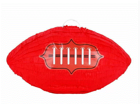 Football Pinata — Red Fox Party Supplies
