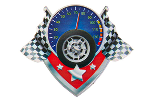 Racing Car Speedometer - Cake Decorating topper — Red Fox Party Supplies