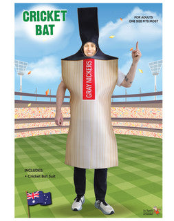 Aussie Cricket Bat Costume — Red Fox Party Supplies