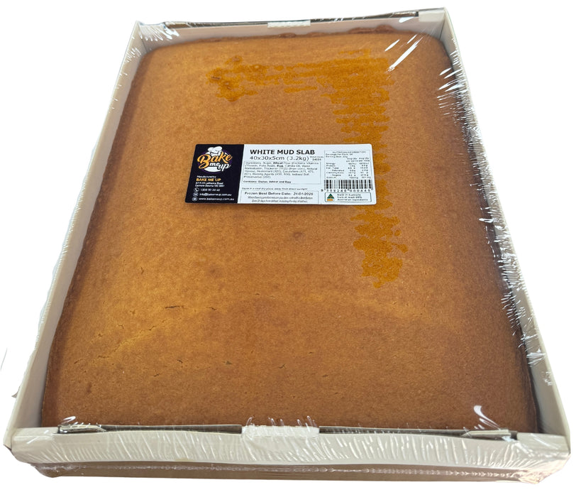 Slab White Chocolate Mud Cake — Red Fox Party Supplies