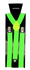 Braces - Fluro Green — Red Fox Party Supplies