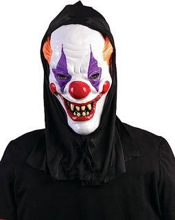 Clown Hooded Mask — Red Fox Party Supplies
