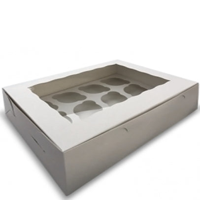 Cupcake Display Box 12 Holes 4" High — Red Fox Party Supplies
