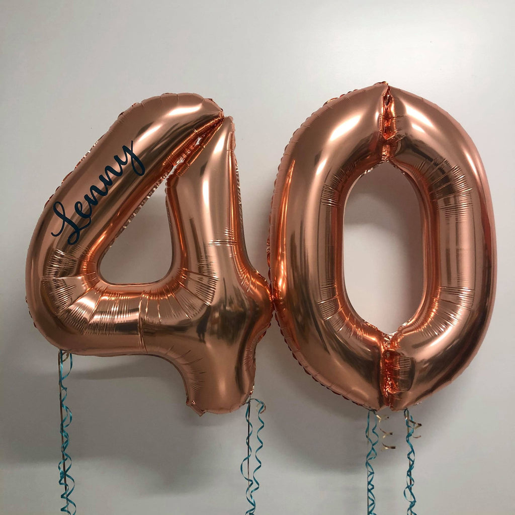 Personalised Double Digit Birthday — Red Fox Party Supplies