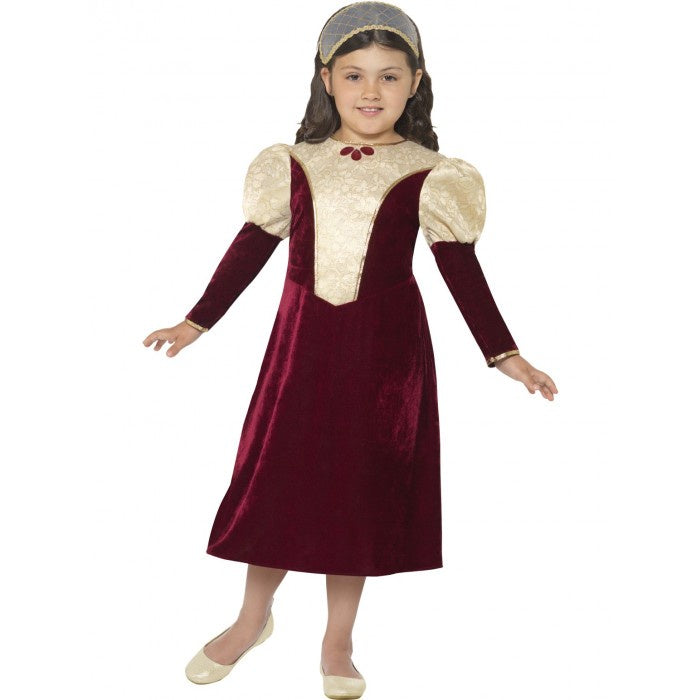 Tudor Damsel Princess Costume — Red Fox Party Supplies