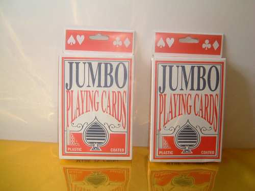 Jumbo Playing Cards — Red Fox Party Supplies