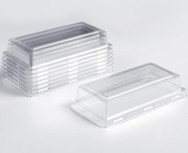 Rectangle Dessert Cup Lids — Red Fox Party Supplies