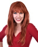 Jessica Auburn With Fringe Wig — Red Fox Party Supplies