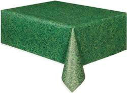Green Grass Tablecover — Red Fox Party Supplies