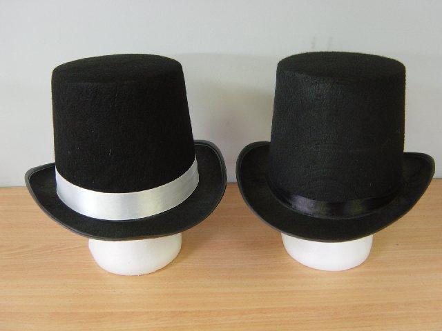 Tall Black Top Hat — Red Fox Party Supplies