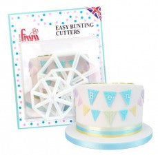 Fmm Easy Bunting Cutters Set Of 3 — Red Fox Party Supplies