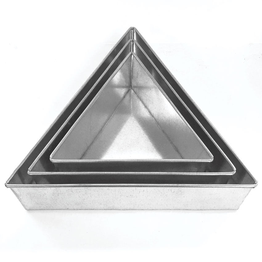 TRIANGLE PAN SET - 3 PIECE - HIRE — Red Fox Party Supplies