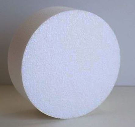8x3 Inch Foam Cake Dummy Round — Red Fox Party Supplies