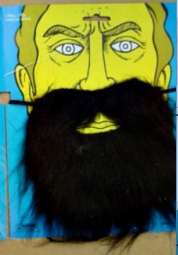 Beard Assorted Colours — Red Fox Party Supplies