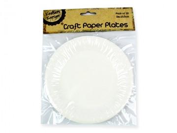Craft Paper Plates 10 Pack — Red Fox Party Supplies