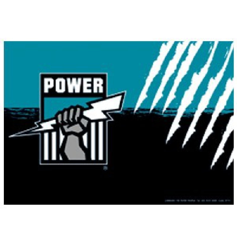 Port Adelaide Power Poster — Red Fox Party Supplies