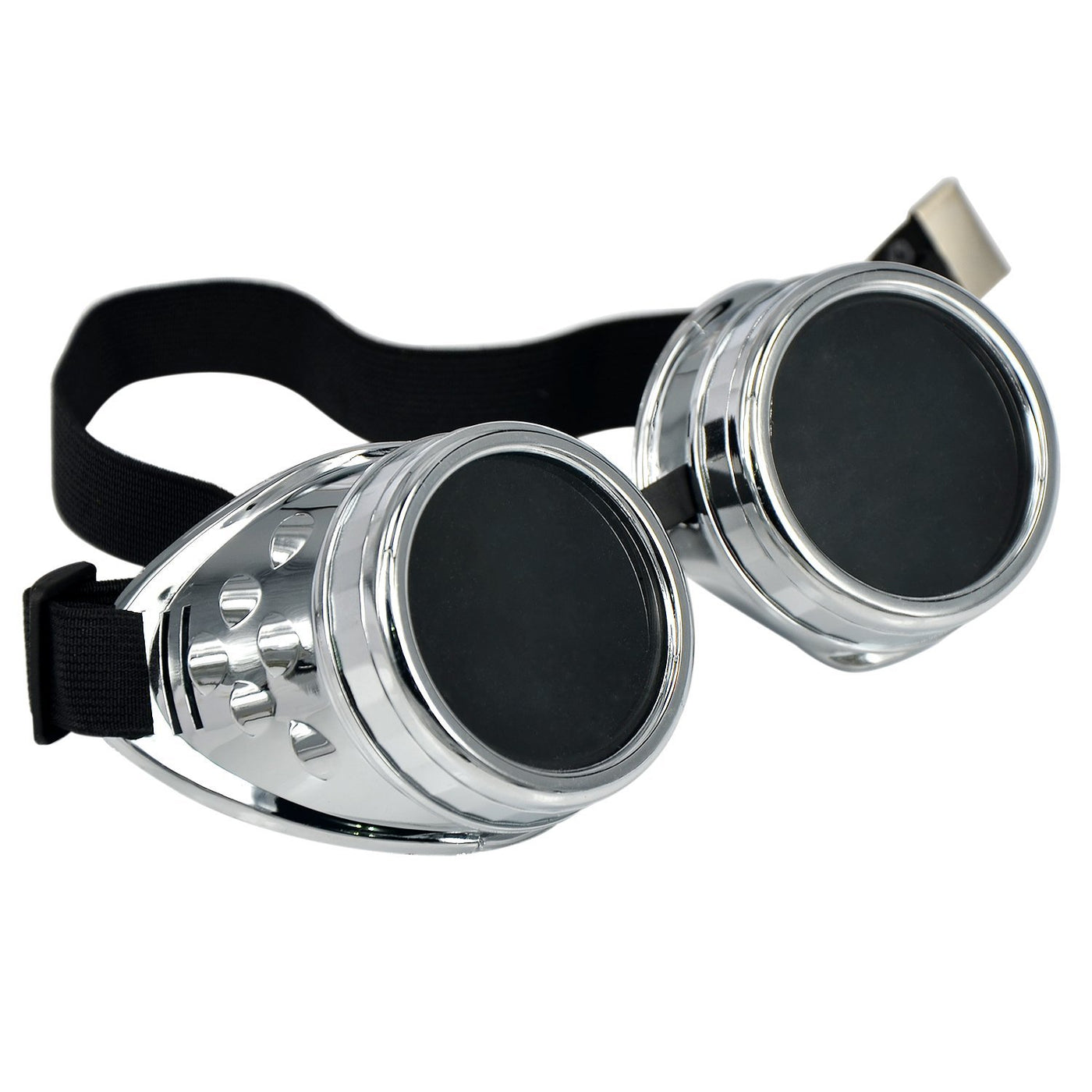 Steampunk Silver Goggles — Red Fox Party Supplies
